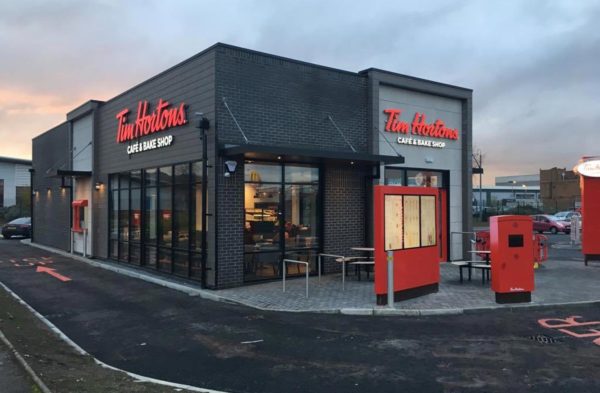 Building Design For Tim Hortons Drive Thru – GD Lodge